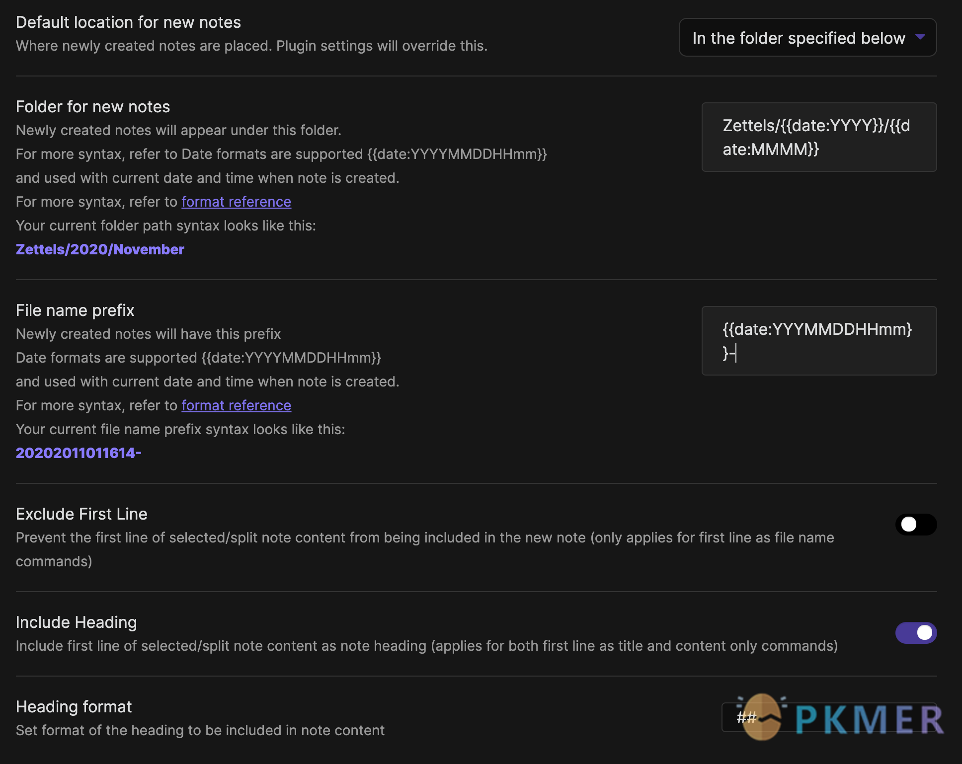 Obsidian 插件：【Readme】Note Refactor