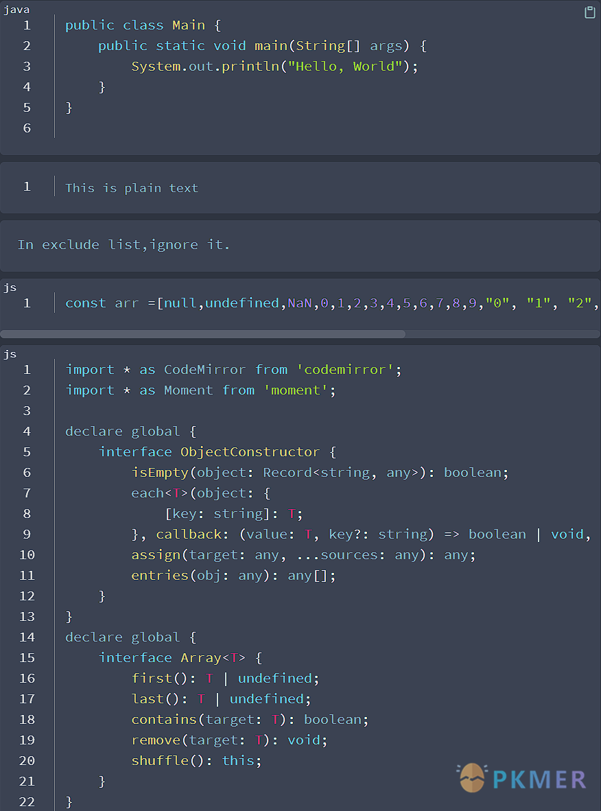 Obsidian 插件：【Readme】Code Block Enhancer