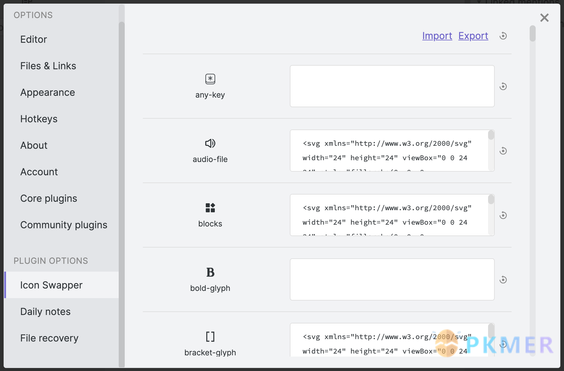Obsidian 插件：Icon Swapper