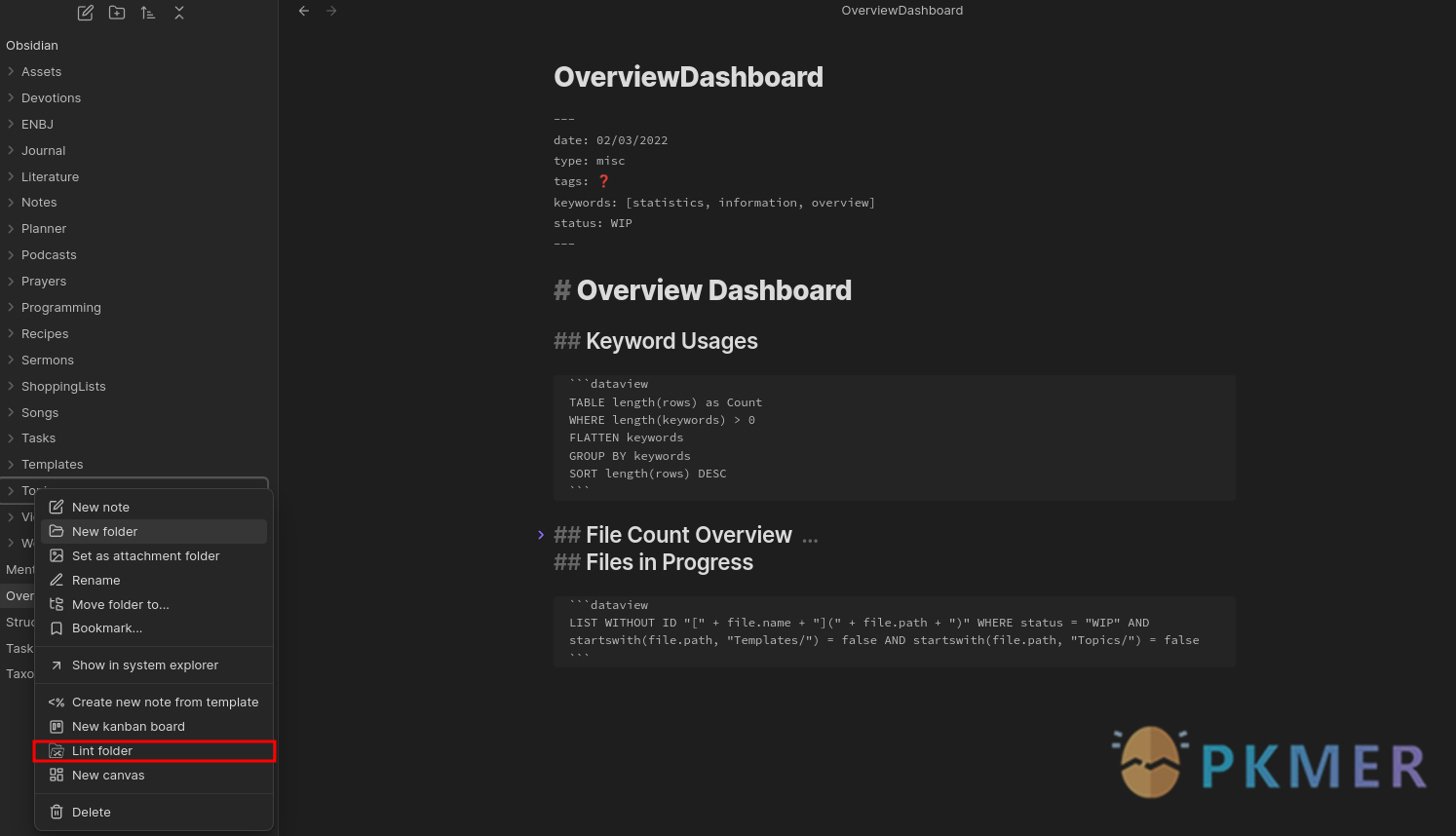 Obsidian 插件：【Readme】Linter