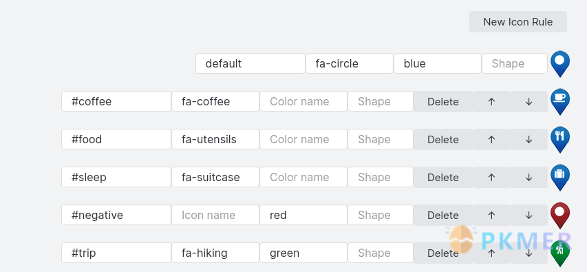 Obsidian 插件：【Readme】Map View