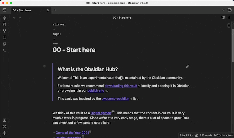 Obsidian 插件：【Readme】Obsidian42 - Strange New Worlds