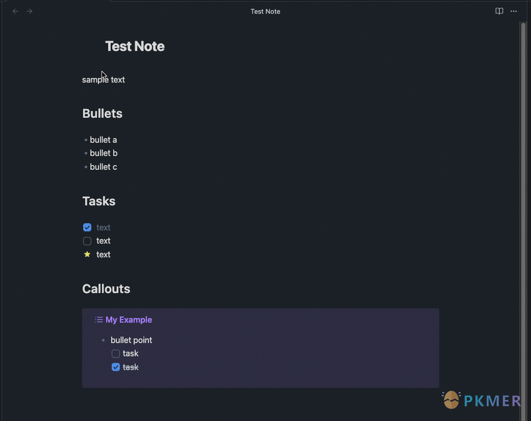 Obsidian 插件：【Readme】Task Status