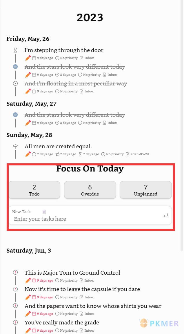 Obsidian 插件：【Readme】Tasks Calendar Wrapper