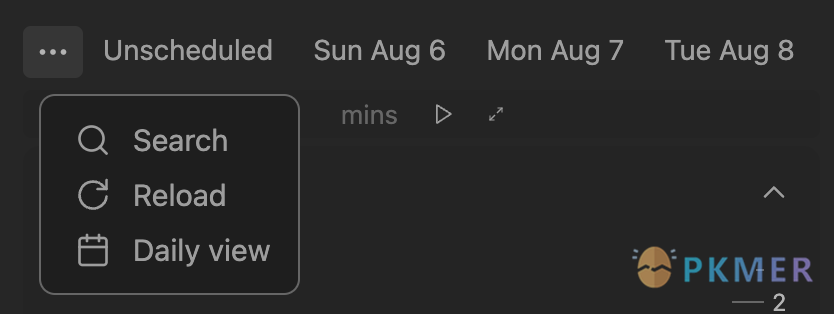 Obsidian 插件：【Readme】Time Ruler