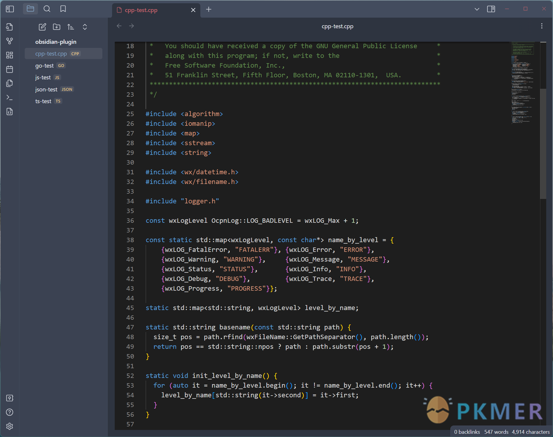 Obsidian 插件：【Readme】VSCode Editor