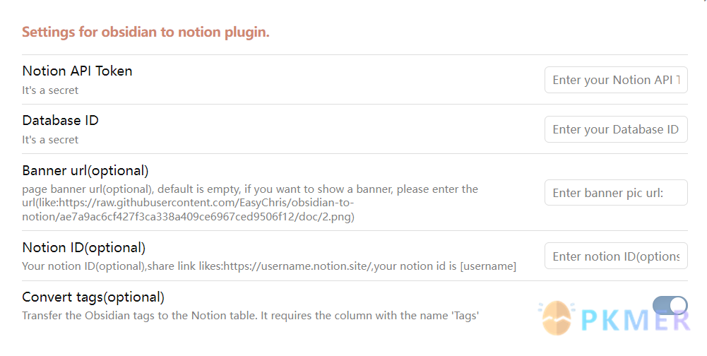 PKMer_Obsidian 插件：Obsidian shared to Notion 一键把 Obsidian 中的文件传输到 Notion 中